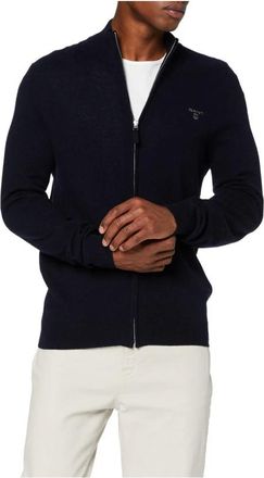 GANT Herren, Strickwaren, Blau, 2XLGröße