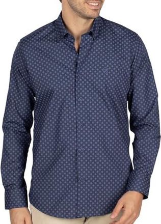 Shilton Chemise &agrave; Motif Wild Homme 4XL / Navy
