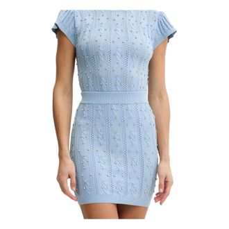 Silvian Heach Gales Skirt - Femme - Jupes - Bleu - Taille: 44 FR
