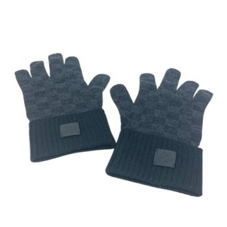 Louis Vuitton Pre-owned Warme Handschuhe - - Pre-owned - Herren - Schwarzk - ONE SIZE