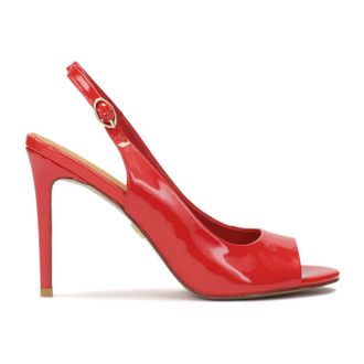 Kazar Rote Lackledersandalen mit Kn&ouml;chelriemen.Dieses Produkt f&auml;llt klein aus. - - Shoes - Damen - Rot - 35 EU