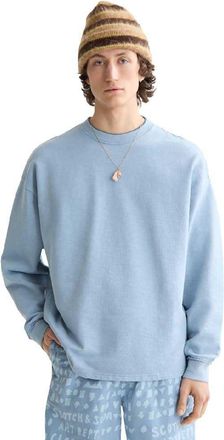 Scotch & Soda Seasonal Core - 3 Crosses Garment-Dyed Sweatshirt