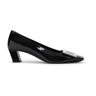 Roger Vivier Schwarze Belle Pumps Luxusschuhe - - Shoes - Damen - Schwarzk - 39 EU