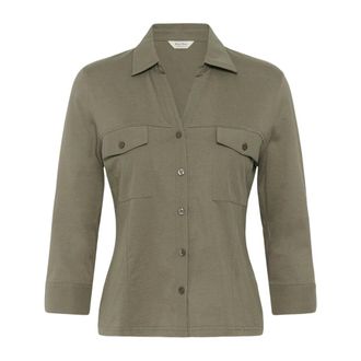 Part Two AnisePW Shirt - Femme - Blouses et Chemises - Vert - Taille: 40 FR