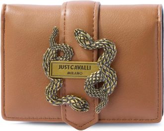 Just Cavalli Femme, Accessoires, Brun, Taille: ONE Size Iconic Snakes Portafoglio