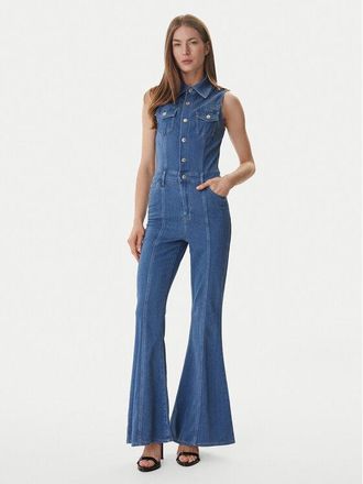 Guess Jumpsuit W6GK74 D0874 Blau Regular Fit