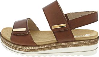 Remonte Damen D0Q59 Riemchensandalen, braun 24, 41 EU