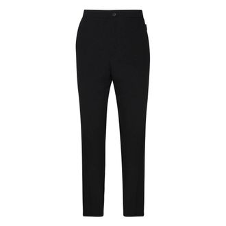 Hev&ograve; Dunkelbraune Baumwollmischungshose - - Trousers - Herren - Braun - S
