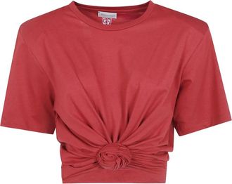 Magda Butrym Femme, Tops, Rouge, Taille: 36 FR T-shirt nou&eacute;