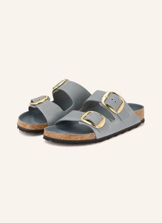 Birkenstock Pantoletten Arizona Big Buckle grau