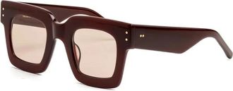 Kaleos Femme, Accessoires, Rouge, Taille: 47 MM Wren Lunettes de soleil