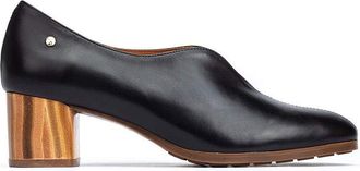 Pikolinos Absatzschuhe in Leder CALAFAT f&uuml;r Frauen Farbe Black