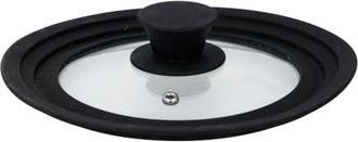 Alpina Pfannendeckel - mit Silikonrand - 16/18/ 20 CM - Glas