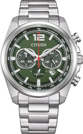 Citizen Eco-Drive Chronograph Grün Herrenuhr CA4640-50X