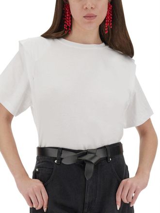 Isabel Marant Cotton Crew-Neck T-Shirt - White