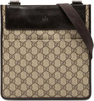 Gucci Sac bandouli&egrave;re Pre-owned - Femme - Pre-owned - Beige - Taille: ONE Size