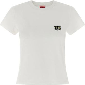 Kenzo Wild Tiger T-shirt - - Tops - Damen - Wei&szlig; - XS