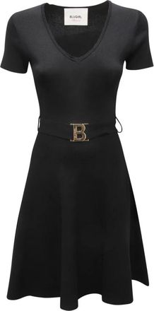 Blugirl Femme, Robes, Noir, Taille: 36 FR Ra4017 Ma55N Dress
