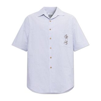 Vivienne Westwood Bowlinghemd - - Shirts - Herren - Blau - S
