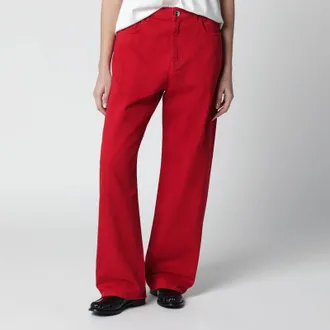R&oacute;he Red cotton trousers