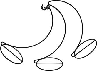 NUOBESTY 3 St&uuml;ck H&auml;ngeaufh&auml;nger aus Metall f&uuml;r Glasglobus Tischst&auml;nder mit Haken Dekorativer Pr&auml;sentationsst&auml;nder f&uuml;r Innenr&auml;ume