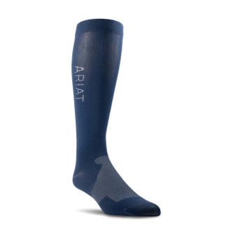 Ariat TEK Radiant Socks in Navy, Size OS