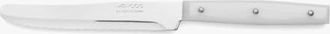 Arcos Tischmesser Set - Edelstahlklinge 110 mm - Dessertmesser mit wei&szlig;em Nylon-Griff - Serie C f&uuml;r pr&auml;zisen Schnitt und Langlebigkeit
