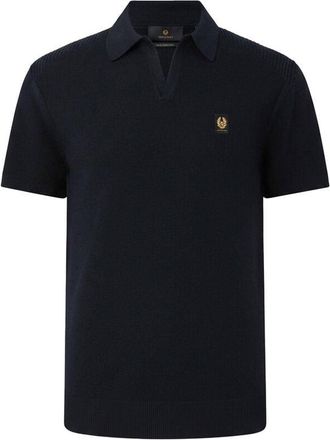 Belstaff Herren Strick-Poloshirt