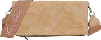 Fritzi Aus Preu&szlig;en Fritzi Ronja Cross Vintage Cracker Crossbody Kunstleder Damen Umh&auml;ngetasche Handtasche Festival City vegan Vintage-Waschung 15 x 29 x 3 cm, Braun