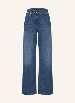 Brunello Cucinelli Brunello Cucinelli Wide Leg Jeans blau