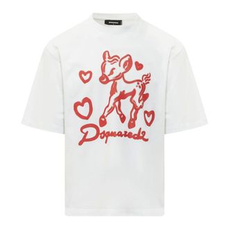 Dsquared2 Herren, Oberteile, Wei&szlig;, 2XLGr&ouml;&szlig;e