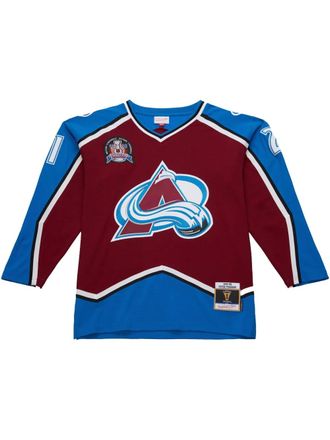Mitchell & Ness 1995/96 Peter Forsberg Colorado Avalanche Power Play Player Trikot - Rot