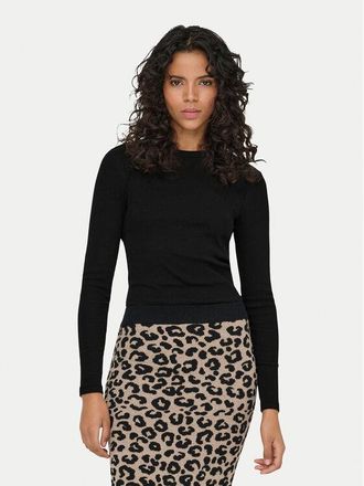 Only Bluse Val 15371305 Schwarz Regular Fit