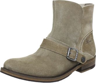 Tommy Jeans Hilfiger Denim Hudson 12B EN56815148, Damen Biker Boots, Grau (Cobblestone 460), EU 42