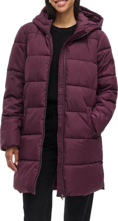 Vila Female Pufferjacke VIKARLA Kapuzen