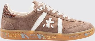 Premiata Bonnie Low-Top-Sneaker aus Leder und Veloursleder mit Logo-Patch