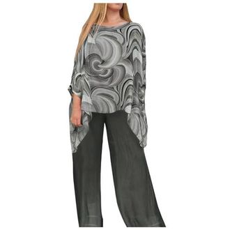 Generic Ensemble Pantalon Veste pour Mariage Tailleur Habillé Kaki Epais Pantacourt Achhiverr Bohème Vêtements Cotelé Pants Jersey Recherche Bicolore Minnie É
