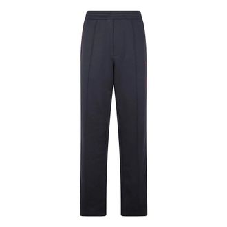 Alexander McQueen Piped Track Pants - - Trousers - Herren - Schwarzk - M
