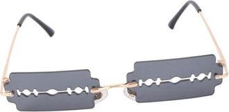 BESPORTBLE Lunettes de Soleil Décoratives Festives Unisexes Style Original Légères et Résistantes pour Fêtes et Sorties Estivales