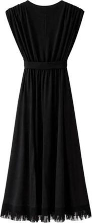 Carolina Herrera Femme, Robes, Noir, Taille: 40 FR Midi Dress