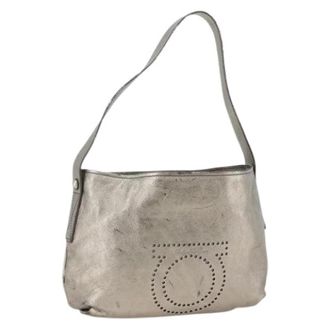 Ferragamo Pre-owned Schultertasche - - Pre-owned - Damen - Grau - ONE SIZE
