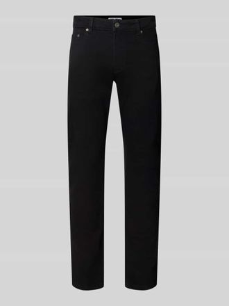 Review Slim Fit Jeans aus elastischem Baumwoll-Mix mit G&uuml;rtelschlaufen