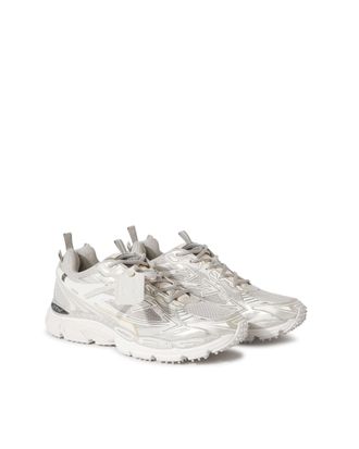 Off-white Mens Sneakers Be Right Back Light Grey-Black Polyurethane Trainers Grey/black