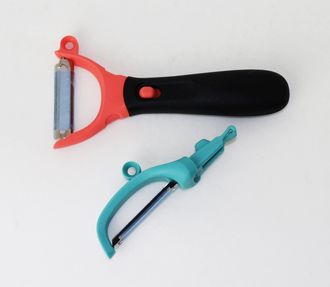 Tupperware Sch&auml;lfix Profisch&auml;ler Universalsch&auml;ler Griff mit 2 Aufs&auml;tzen + Kugelschreiber