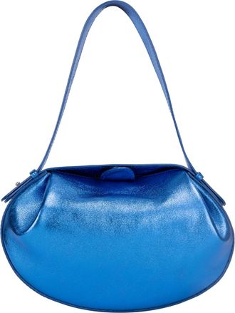 Felipa Handtasche Damen Laminat elektrisch blau