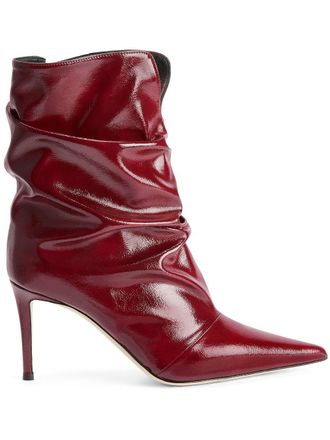 Giuseppe Zanotti Yunah Stiefel 85mm - Rot