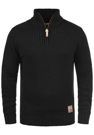 Solid Troyer SDPetro Strickpulli mit hochabschlie&szlig;endem Kragen