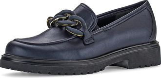 Gabor Damen Slipper, Frauen Slip On,Mokassins,Halbschuhe,Slip-ons,Slides,Schlupfschuhe,schluepfschuhe,Loafer,Ocean (Uni+Blush),38.5 EU / 5.5 UK