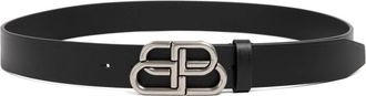 Balenciaga Large BB G&uuml;rtel - - Accessories - Herren - Schwarzk - 105 CM