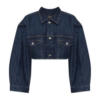 Diesel Femme, Vestes, Bleu, Taille: 38 FR Denim Vestes
